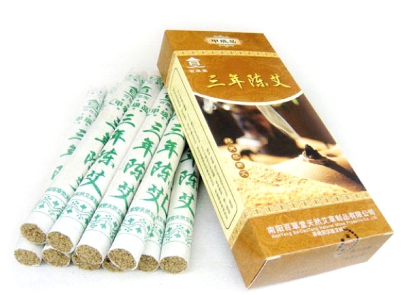 3 Chen Pure Moxa Rolls for Moxibustion 20 Rolls
