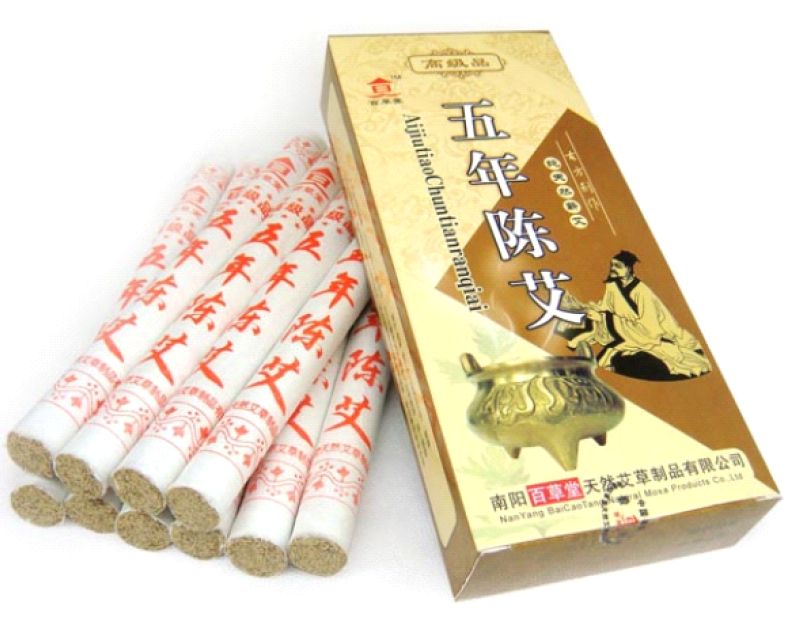 5 Chen Pure Moxa Rolls for Moxibustion 20 Rolls
