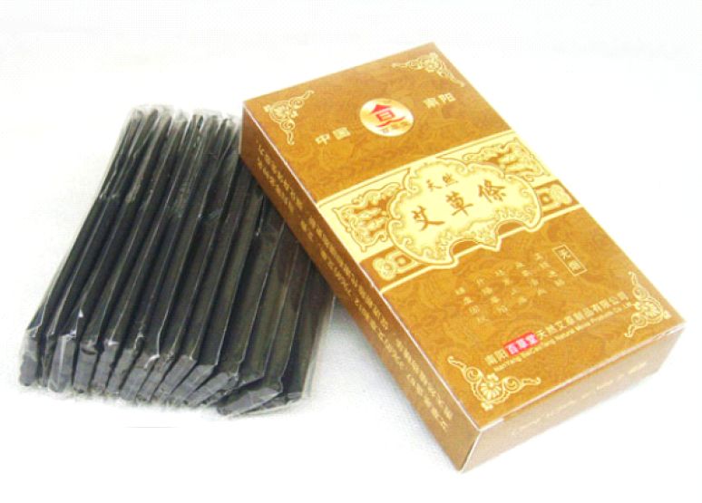 4mm Smokeless Moxa Sticks for Moxibustion 140 Sticks